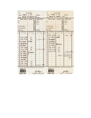 Daily time record | DOC