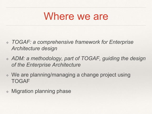 Daily TOGAF: Phases as a time-breakdown tool for project management ...