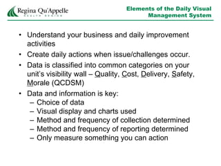 Daily Visual Management Visibility Wall Training.ppt