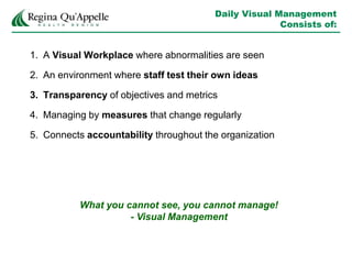 Daily Visual Management Visibility Wall Training.ppt