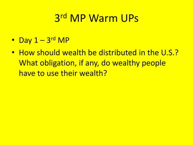 Daily warm ups3 | PPT