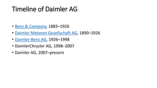 Daimler ag | PPTX