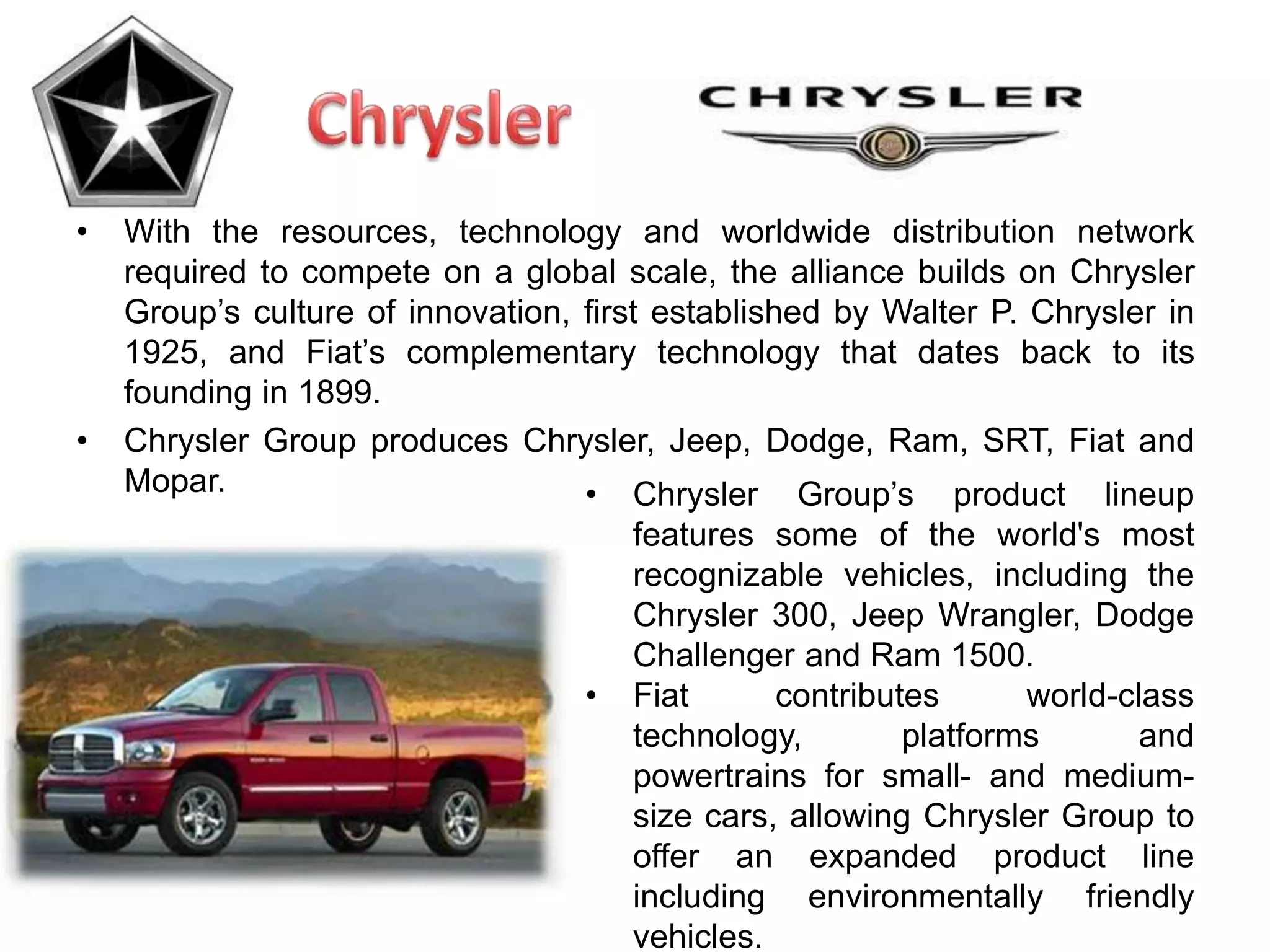 Daimler chrysler merger | PPTX