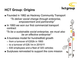 Dai Powell, HCT Group | PPT | Business | Business and Finance