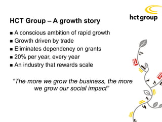 Dai Powell, HCT Group | PPT | Business | Business and Finance