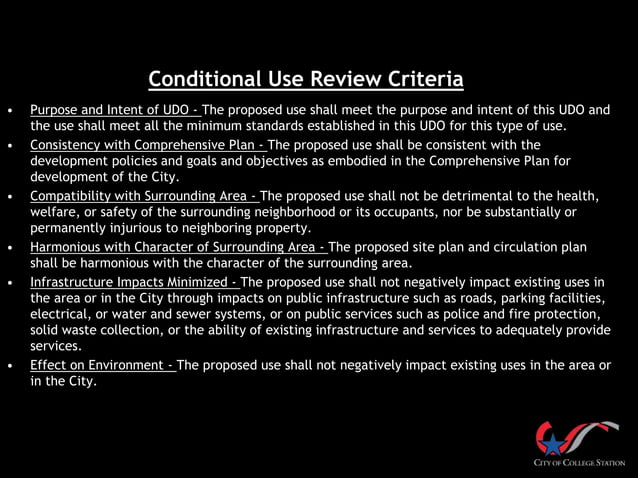 Daiquiri Barn Conditional Use Permit | PPT