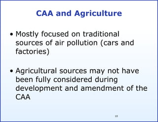 Impact on Air Quality and Climate Change: Where the Dairy Industry ...