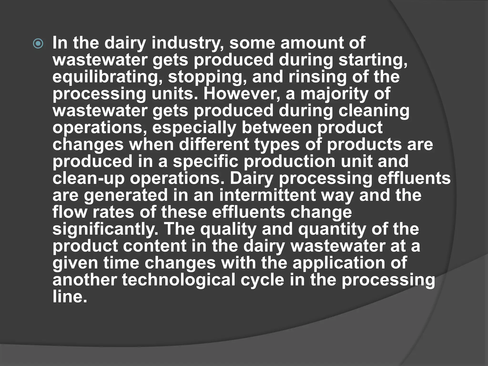 Dairy Industry Waste & its treatment | PPTX
