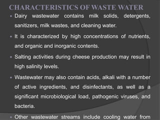 Dairy Industry Waste & its treatment | PPTX