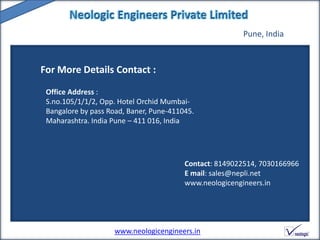 Dairy automation,Dairy Equipment Manufacturer pune India | Neologic | PPT
