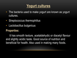 Applications of Biotechnology in Dairy Industry | PPTX