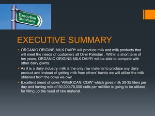 Dairy bussiness | PPTX