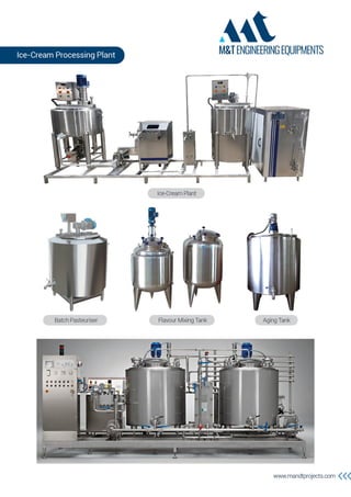 Dairy Plant, Mini Dairy plant, Chilling Center, Ghee Processing Line | PDF