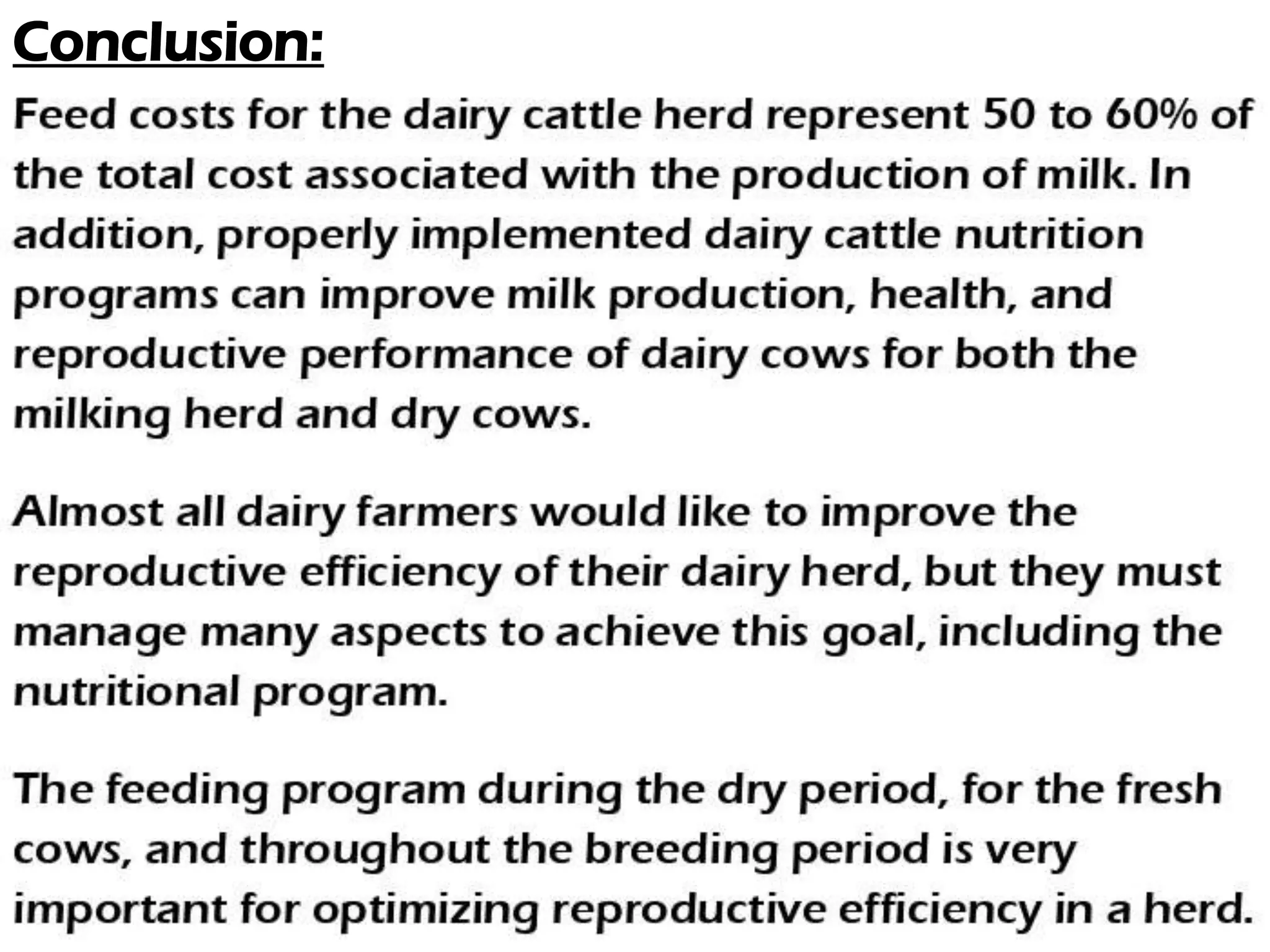 Dairy cattle nutrition | PDF