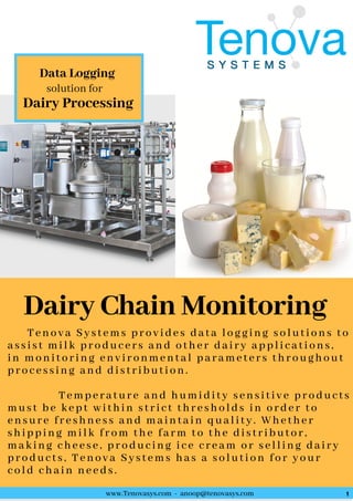 Dairy chain monitoring system ver 2.01
