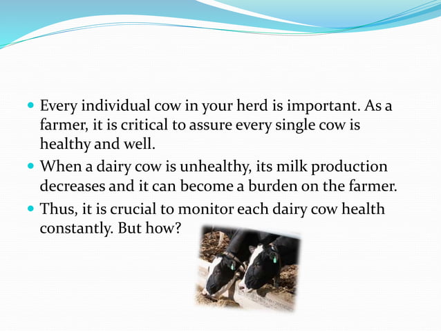 Dairy Cow Health | PPTX | Agriculture | Industries