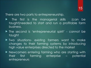 Dairy Entrepreneurship and Dairy Business Development – An overview.ppt