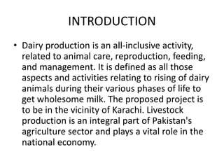 Dairy farm | PPTX