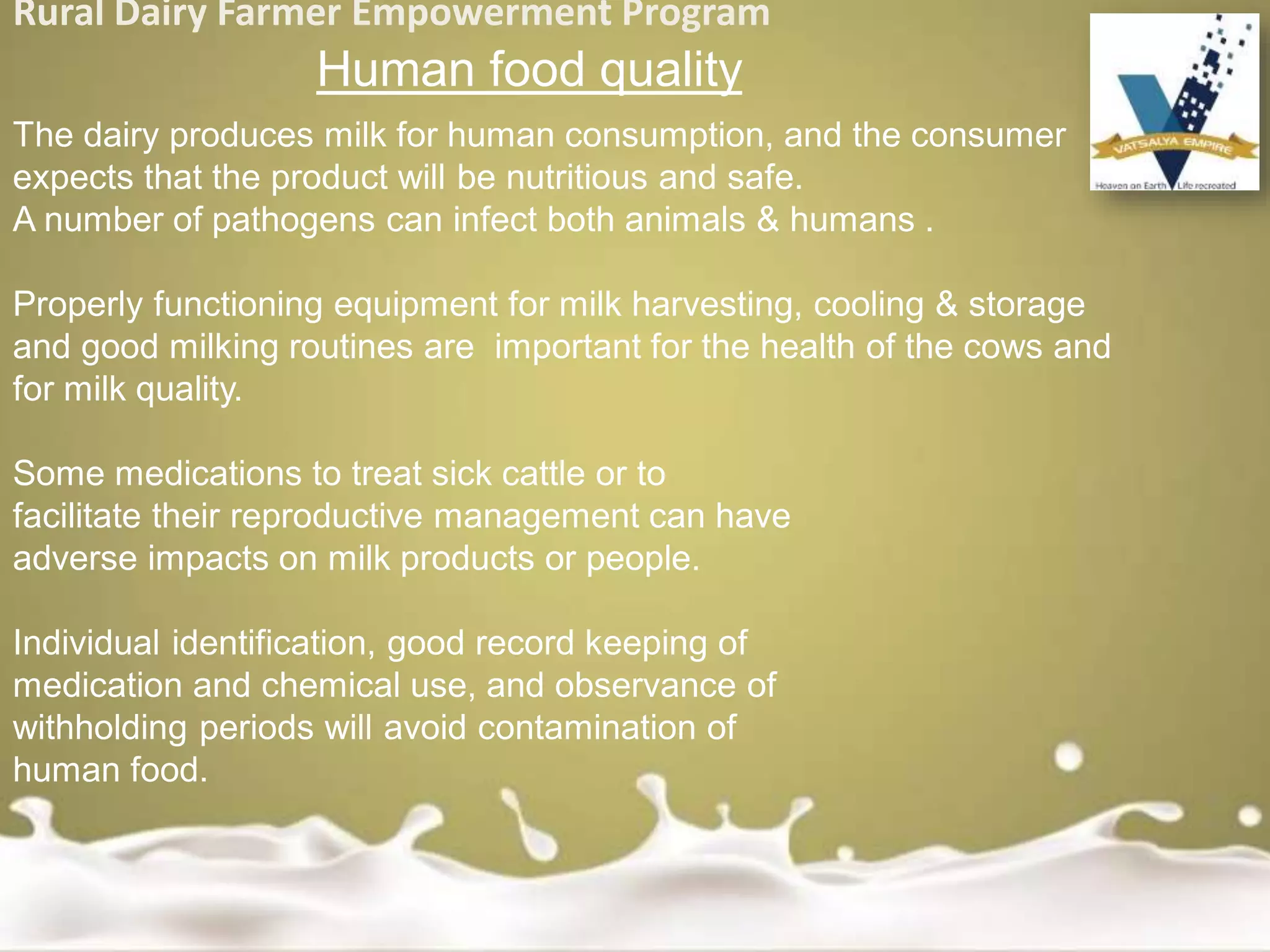 Dairy Farm Cattle Management Pdf