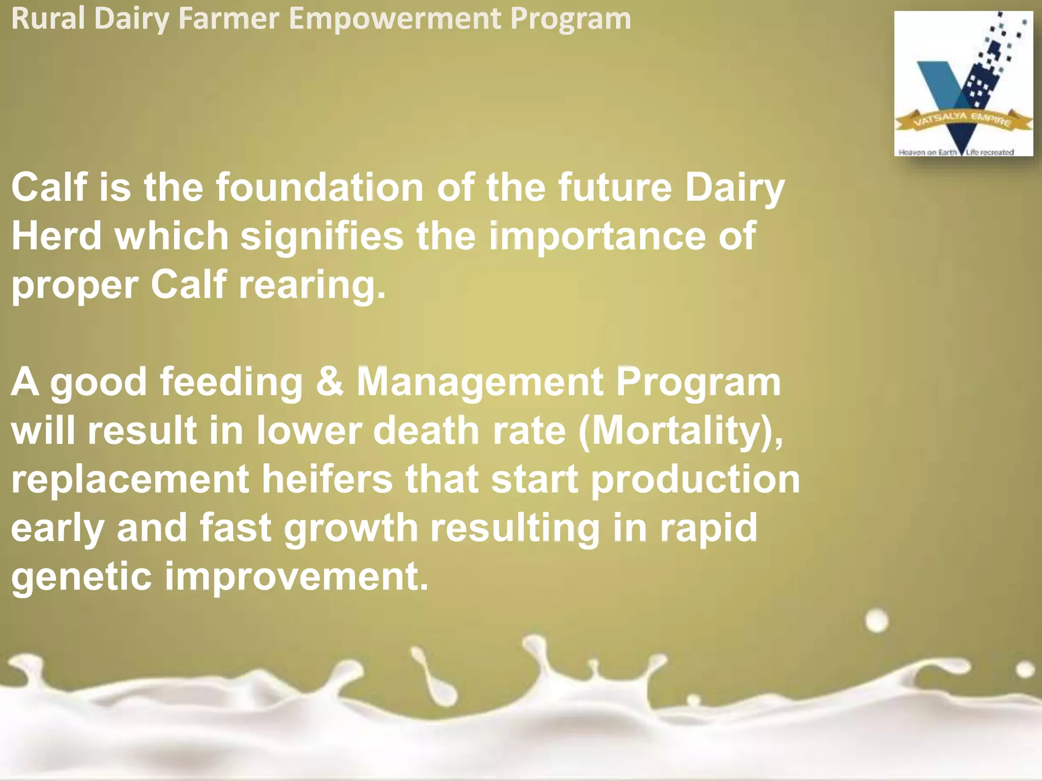 Dairy farm cattle management | PDF