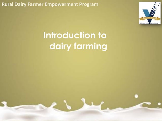 Dairy farm cattle management | PDF | Agriculture | Industries