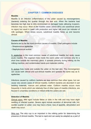 Dairy Farmers Training Manual | PDF