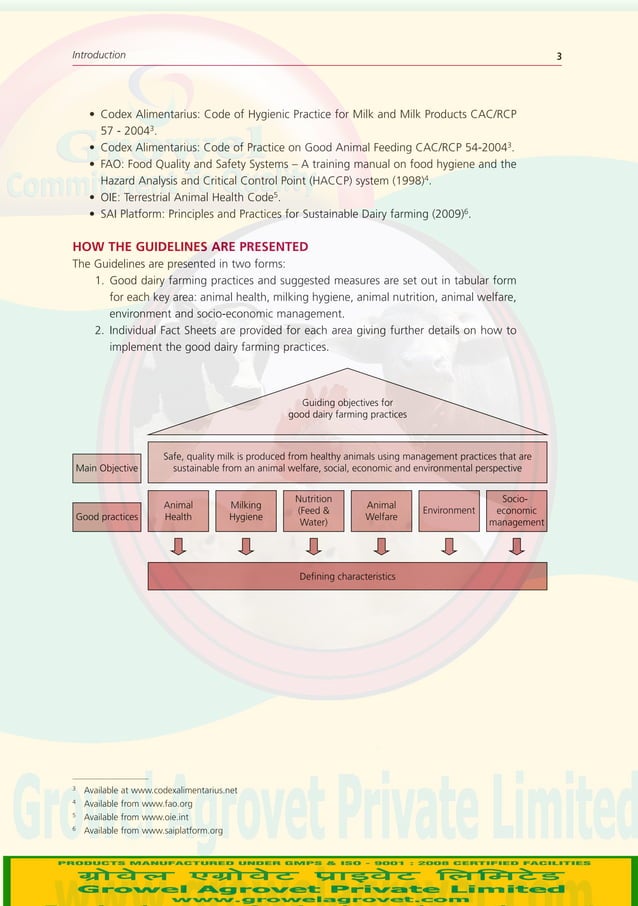 Dairy Farming Practice Guide | PDF