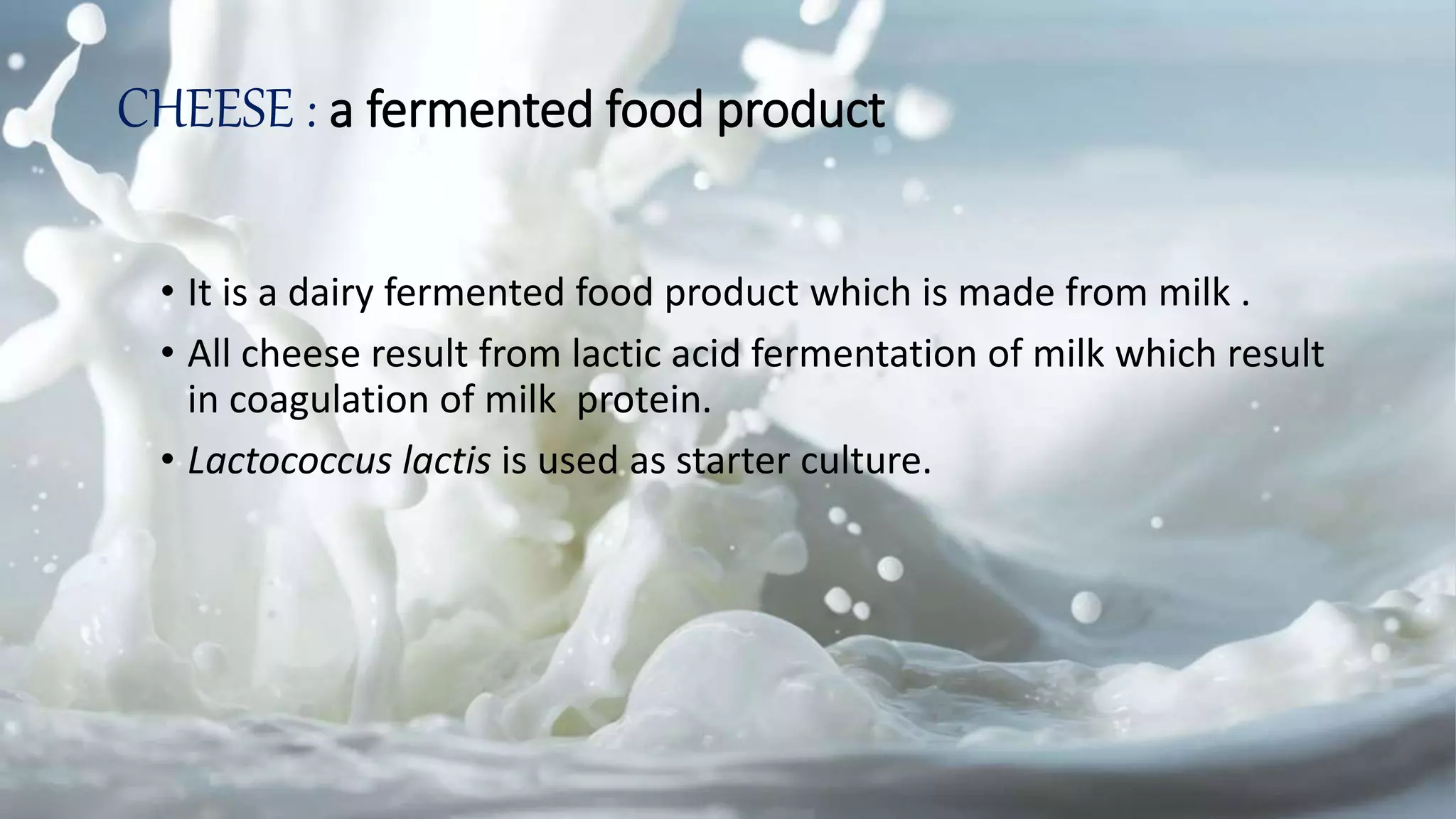 Dairy fermented products | PPTX