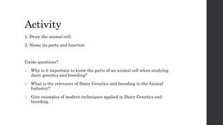 DAIRY GENETICS and BREEDING - 1.3.pptx