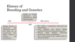 DAIRY GENETICS and BREEDING - 1.3.pptx | Biological Sciences | Science
