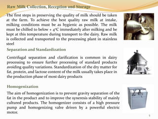 Dairy industry | PPTX