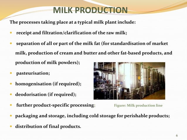 Dairy industry | PPTX | Food & Drink