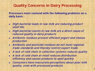 Dairy Industry & Quality Measures in Supply Chain 2013 | PDF