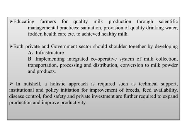 Scope and Prospect of Dairy farming in North East India | PPTX ...