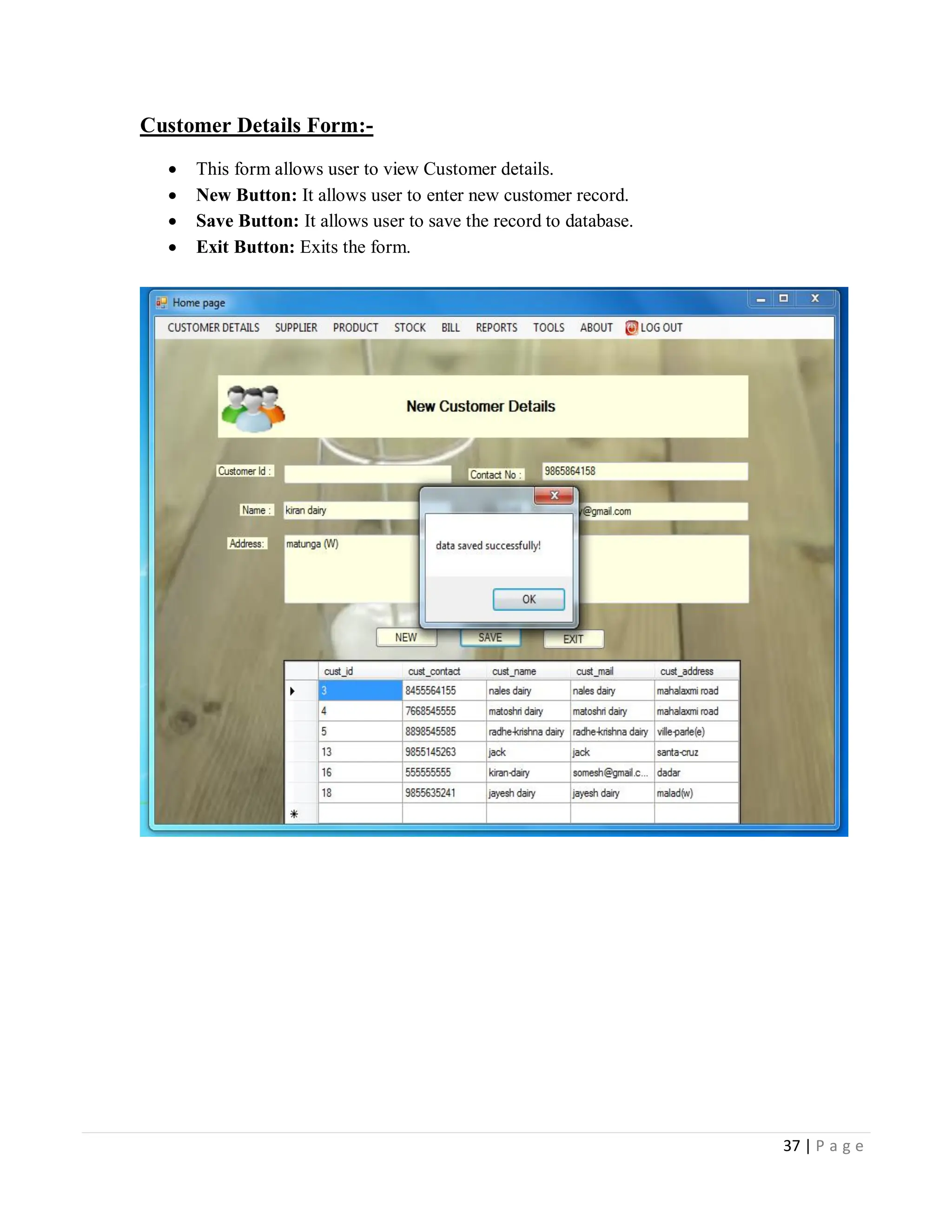Dairy management system project report..pdf