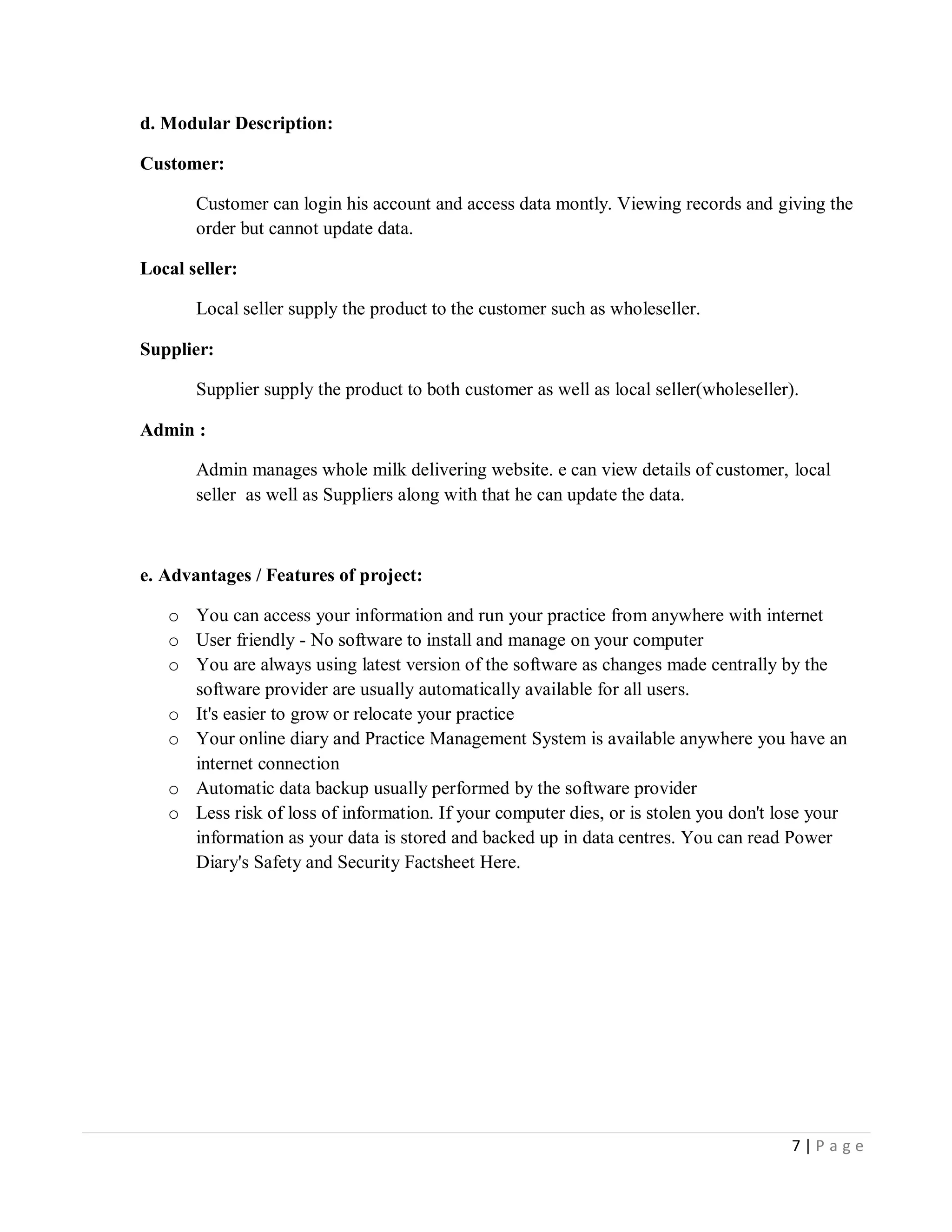 Dairy management system project report..pdf