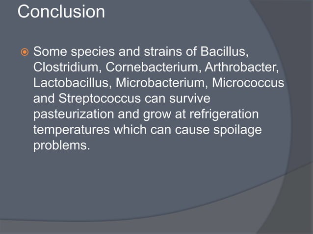 Study of Microorganism in Milk(Dairy microbiology) | PPTX