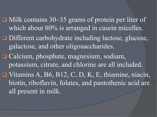 Study of Microorganism in Milk(Dairy microbiology) | PPTX