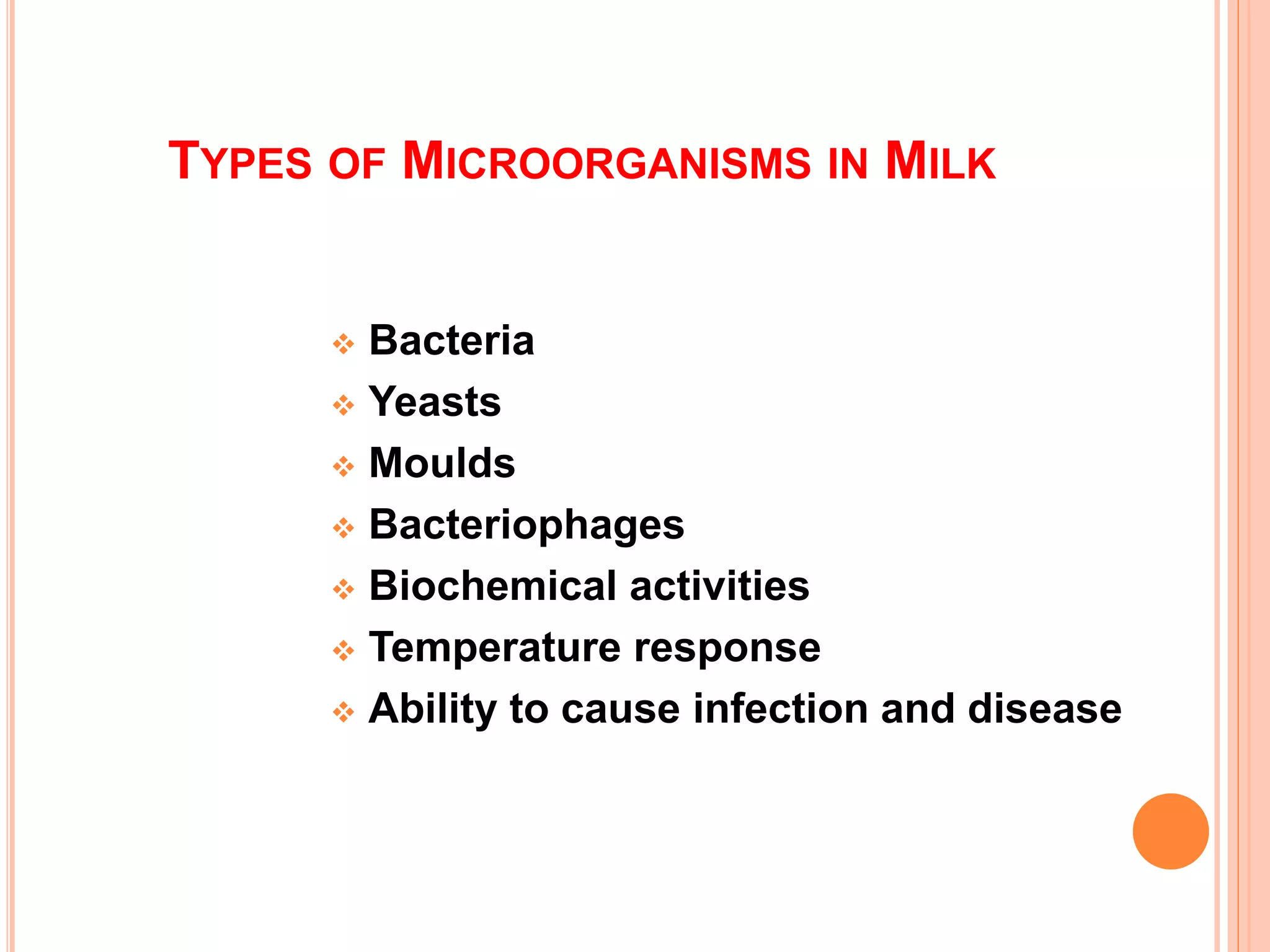 Dairy microbiology | PPTX