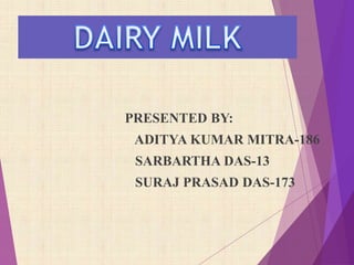 Dairy milk | PPTX | Desserts and Baking | Food & Drink