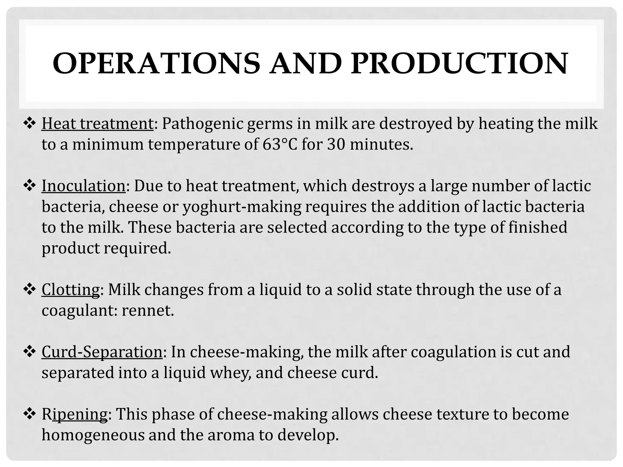 Dairy, milk processing plant, automated dairy plant | PPTX