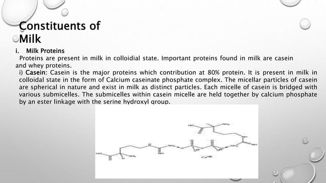 composition of milk and its nutritive value | PPTX | Chemistry | Science
