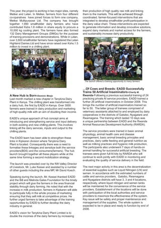 Dairy news vol 1 | PDF | Agriculture | Industries