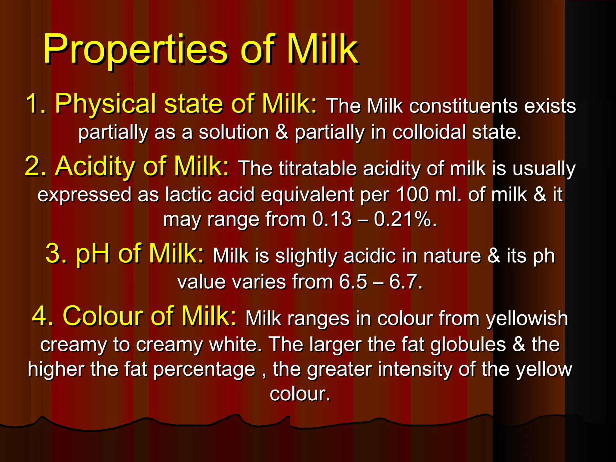 MILK PROCESSING | PPT