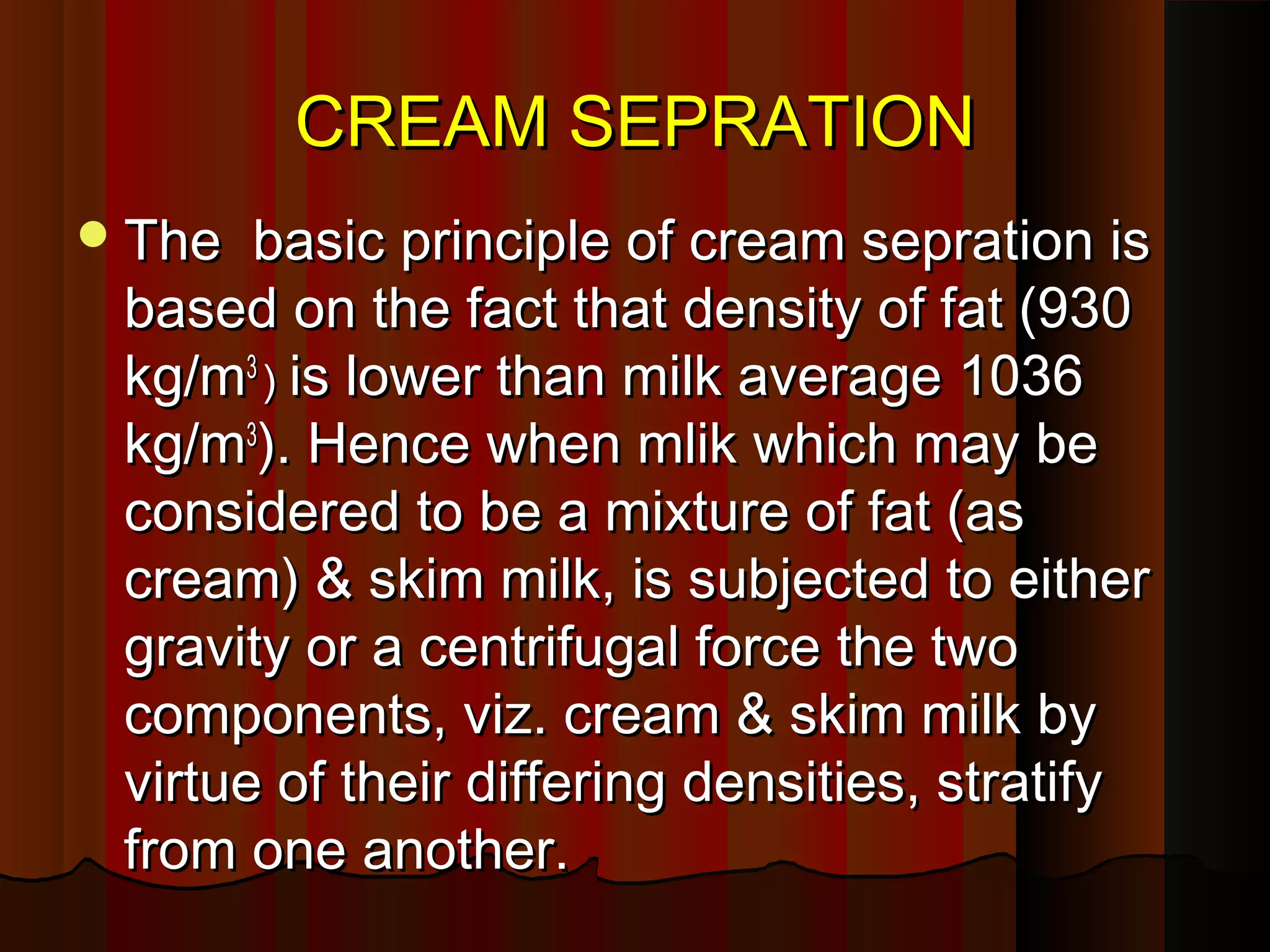 MILK PROCESSING | PPT