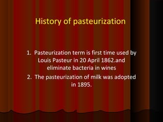 MILK PROCESSING | PPT