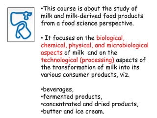 Dairy science | PPTX