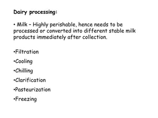 Dairy science | PPTX