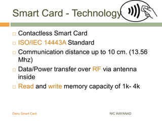 Contact less Smart Card | PPT