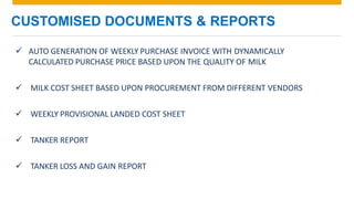 ERP for Dairy solution | SAP Business Dairy Solutions | Ananth info ...